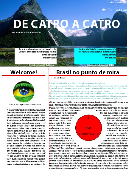 De catro a catro 1 | Joomag Newsstand